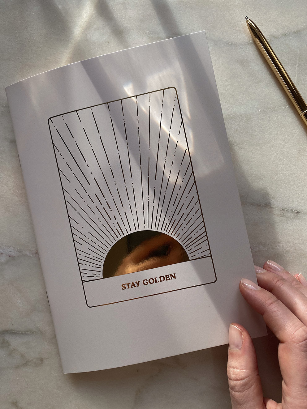 THIS IS THE BEGINNING OF EVERYTHING YOU WANT - BLANK - NOTEBOOK - GOLD ...