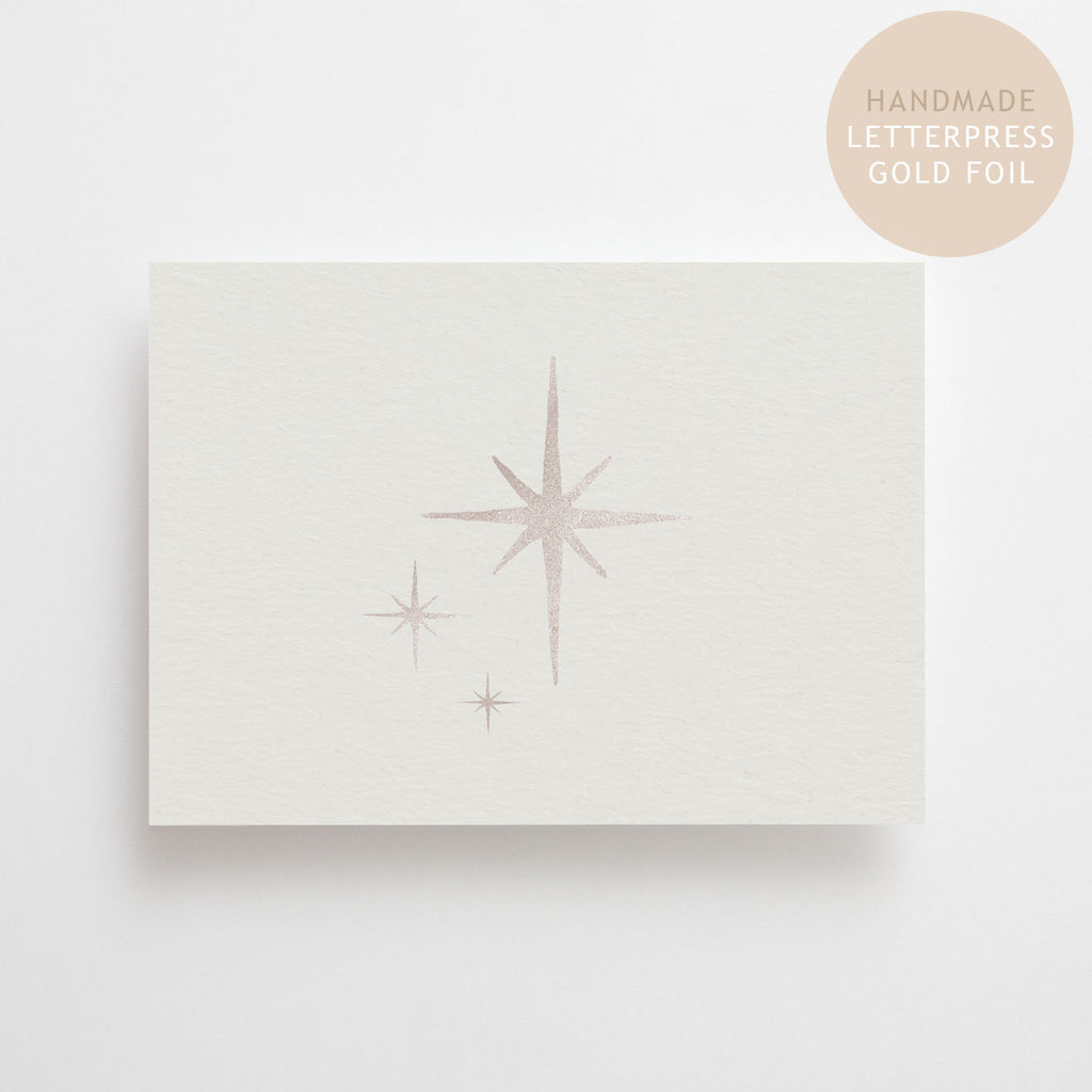 NORTH STAR - GOLD EDITION - GREY WITH SILVER FOIL – Anna Cosma