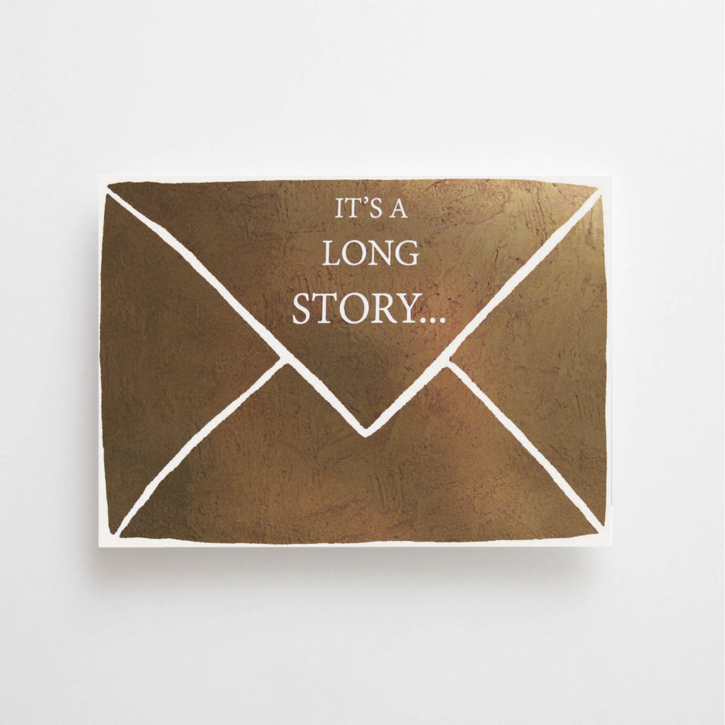 IT'S A LONG STORY... POSTKARTE – Anna Cosma